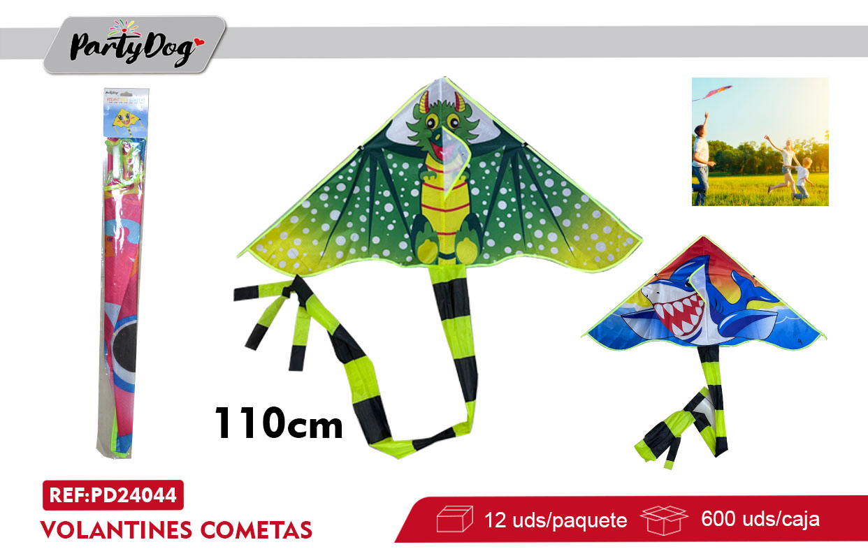 Volantines Cometas 110CM – Mayorista Cotillón Party Fiesta Papeleria ...